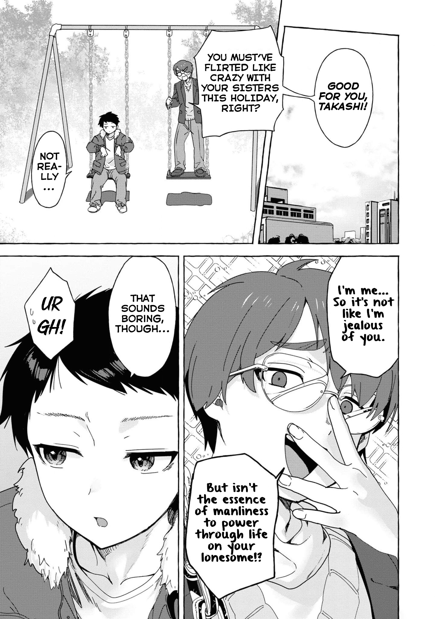 Amakara Gishimai ni Hasamarete Masu - Chapter 31 - Toonclash