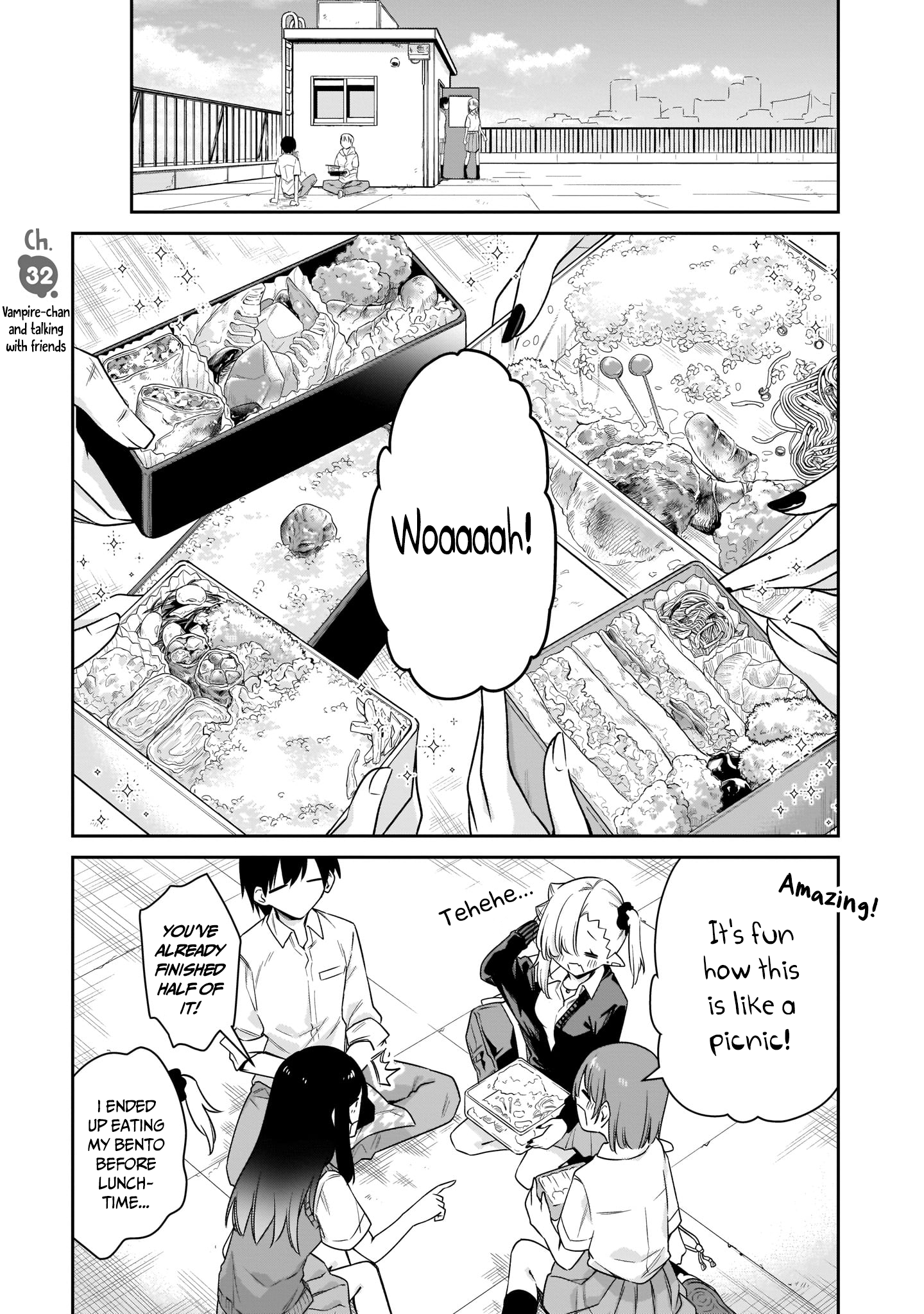 Chanto Suenai Kyuuketsuki-chan - Chapter 32 - Vampire-chand and talking with friends - Toonclash