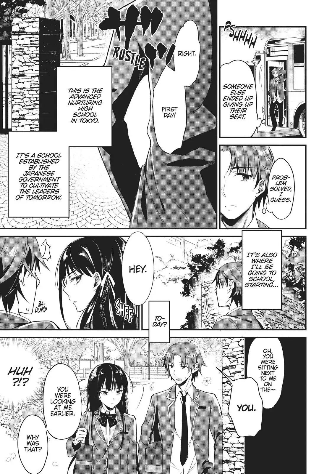 Classroom Of The Elite - Chapter 1 - Toonclash