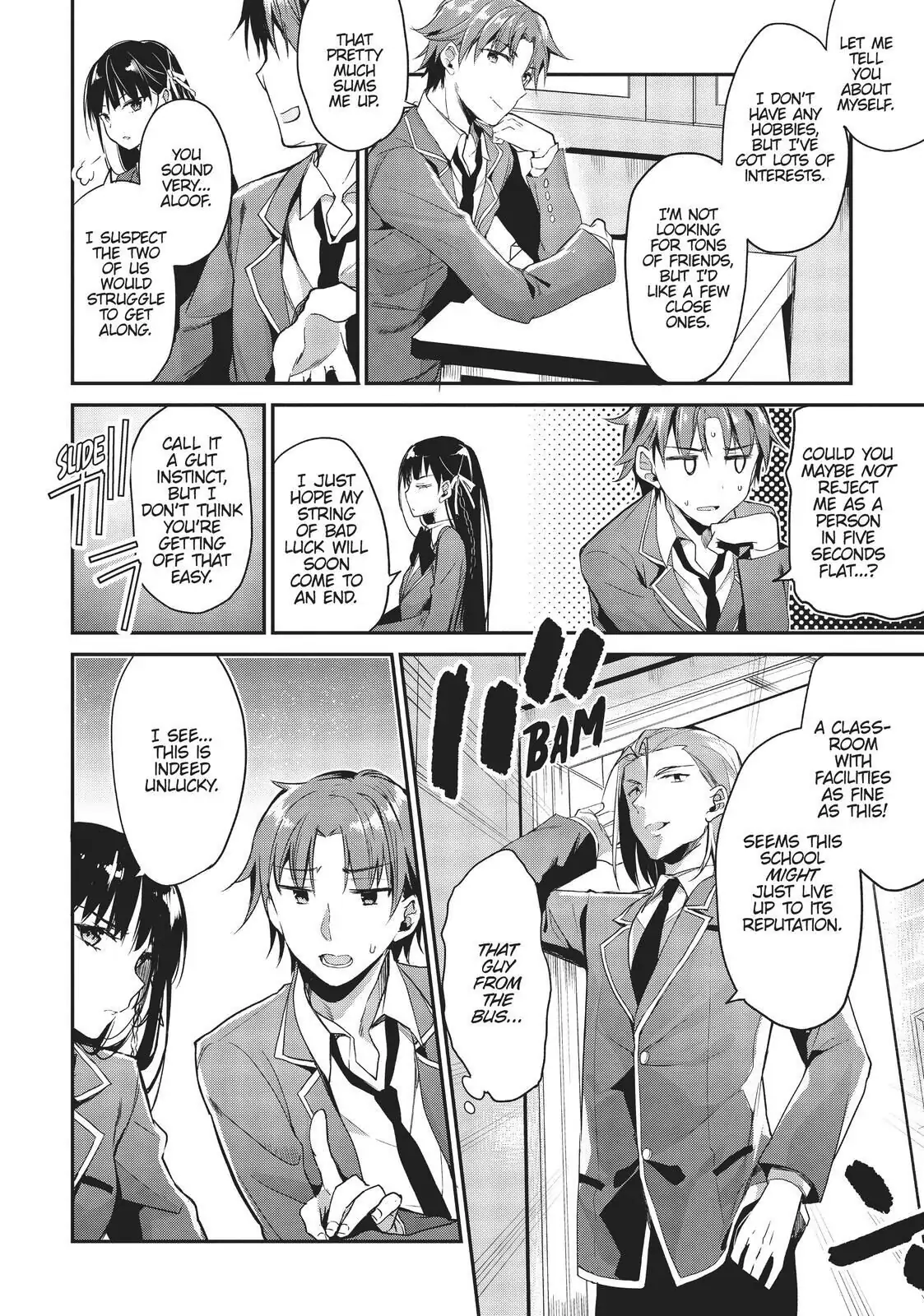 Classroom Of The Elite - Chapter 1 - Toonclash