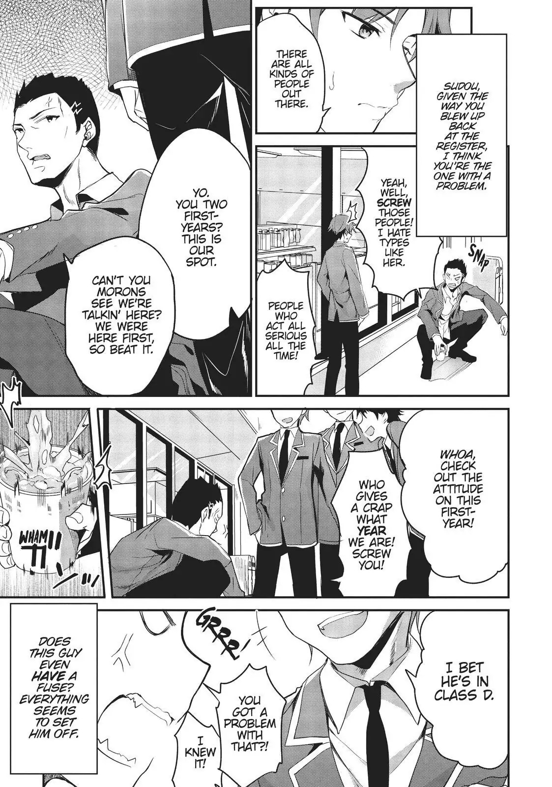 Classroom Of The Elite - Chapter 1 - Toonclash