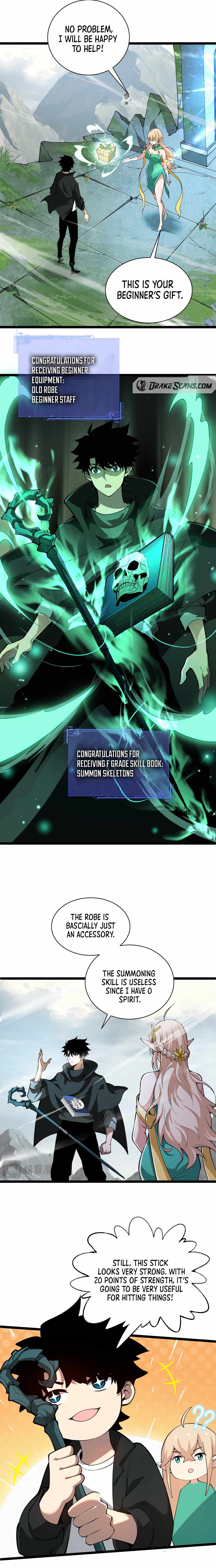 Maxed Strength Necromancer - Chapter 1 - Toonclash