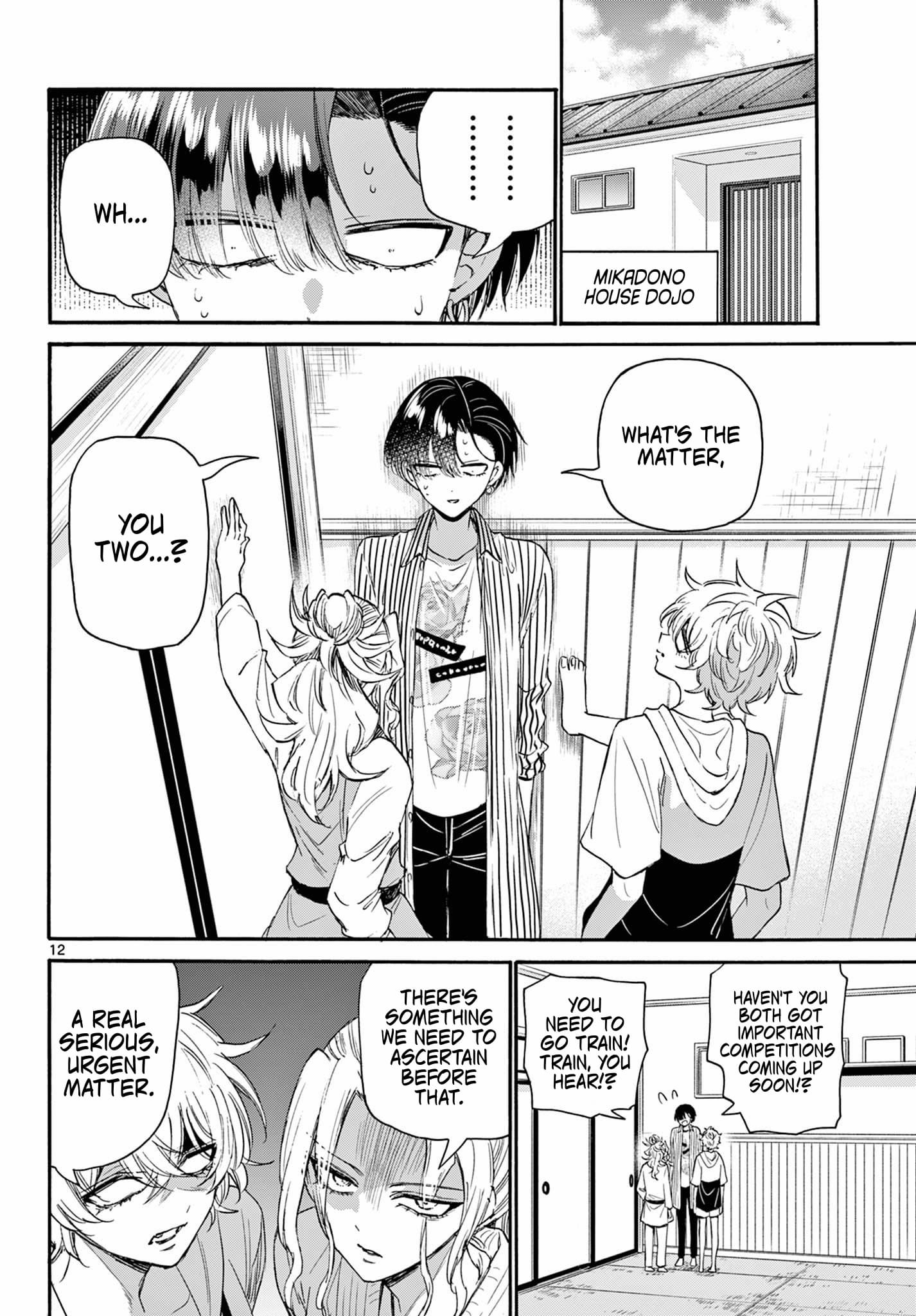 Mikadono Sanshimai wa Angai, Choroi - Chapter 112 - Kazuki's love. - Toonclash