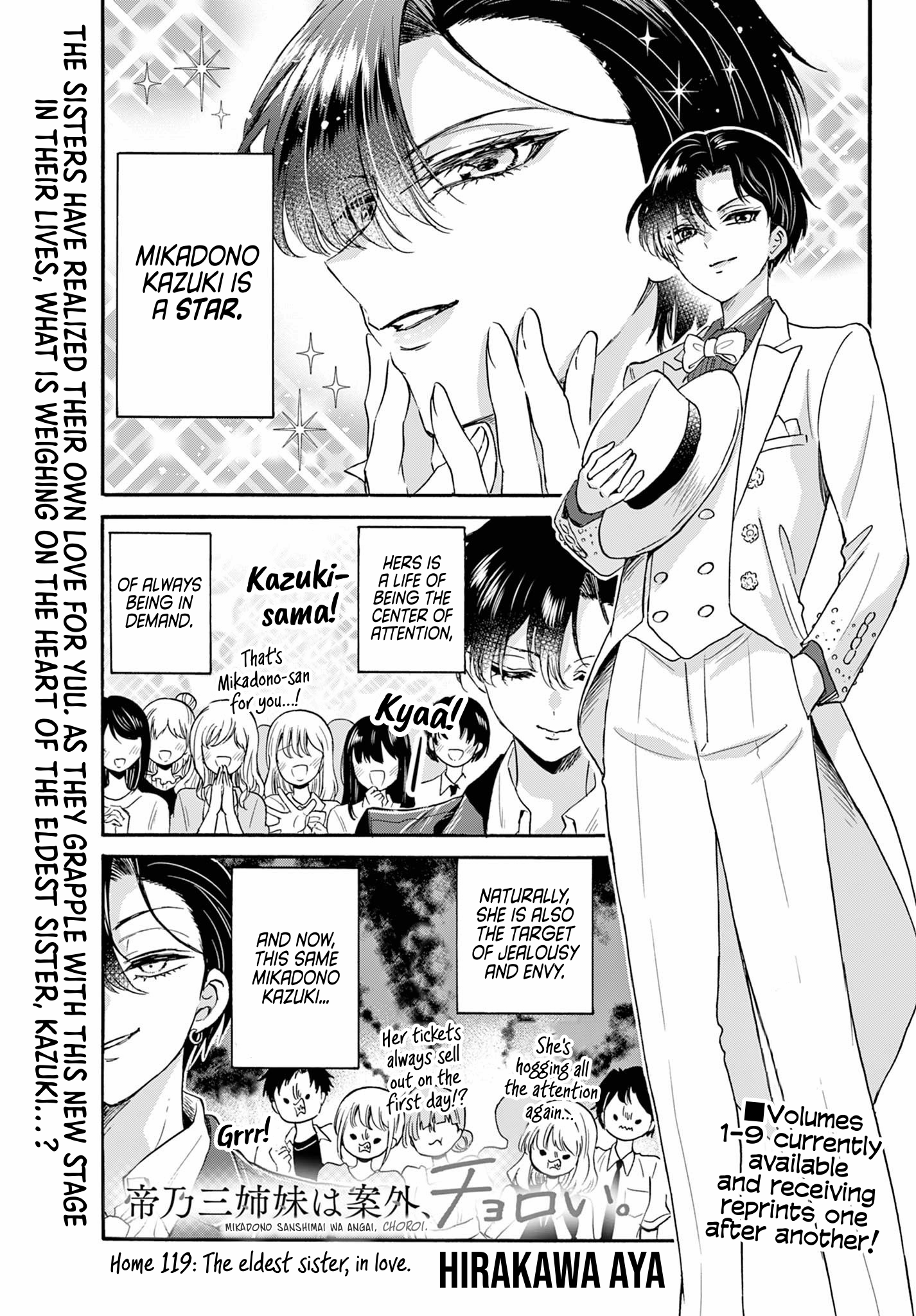 Mikadono Sanshimai wa Angai, Choroi - Chapter 119 - The eldest sister ...