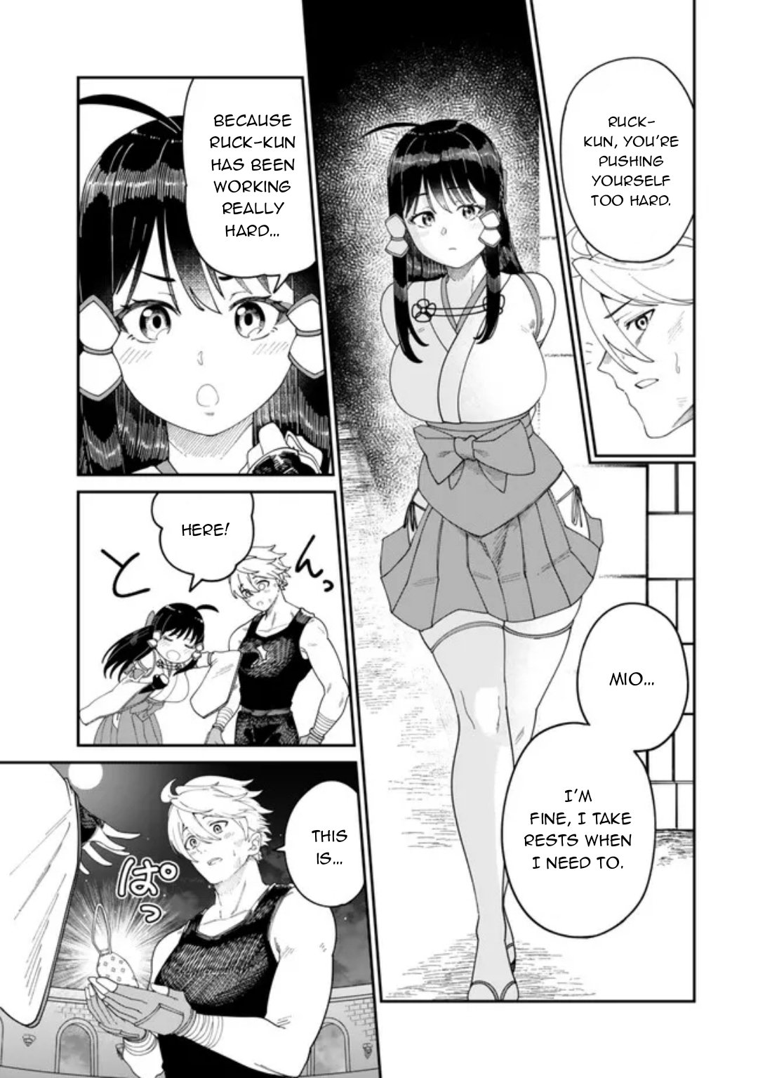 Nimotsu Mochi no Nousuji Musou - Chapter 12.1 - Toonclash