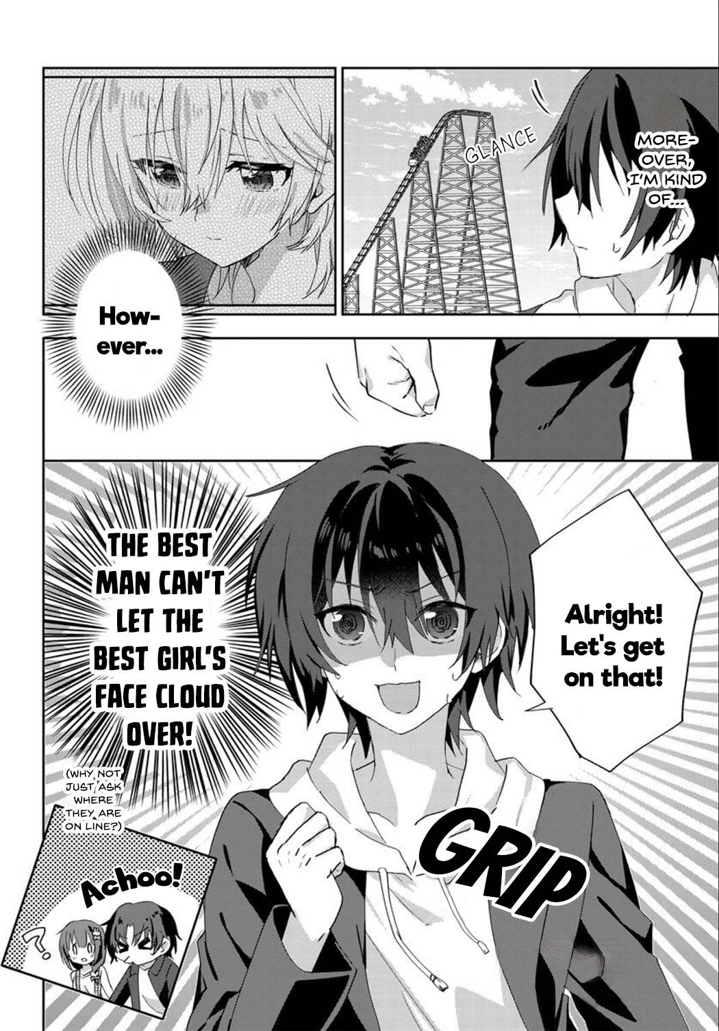 Rabukome Manga ni Haitte Shimatta no de, Oshi no Make Heroine wo Zenryoku de Shiawase ni suru ...