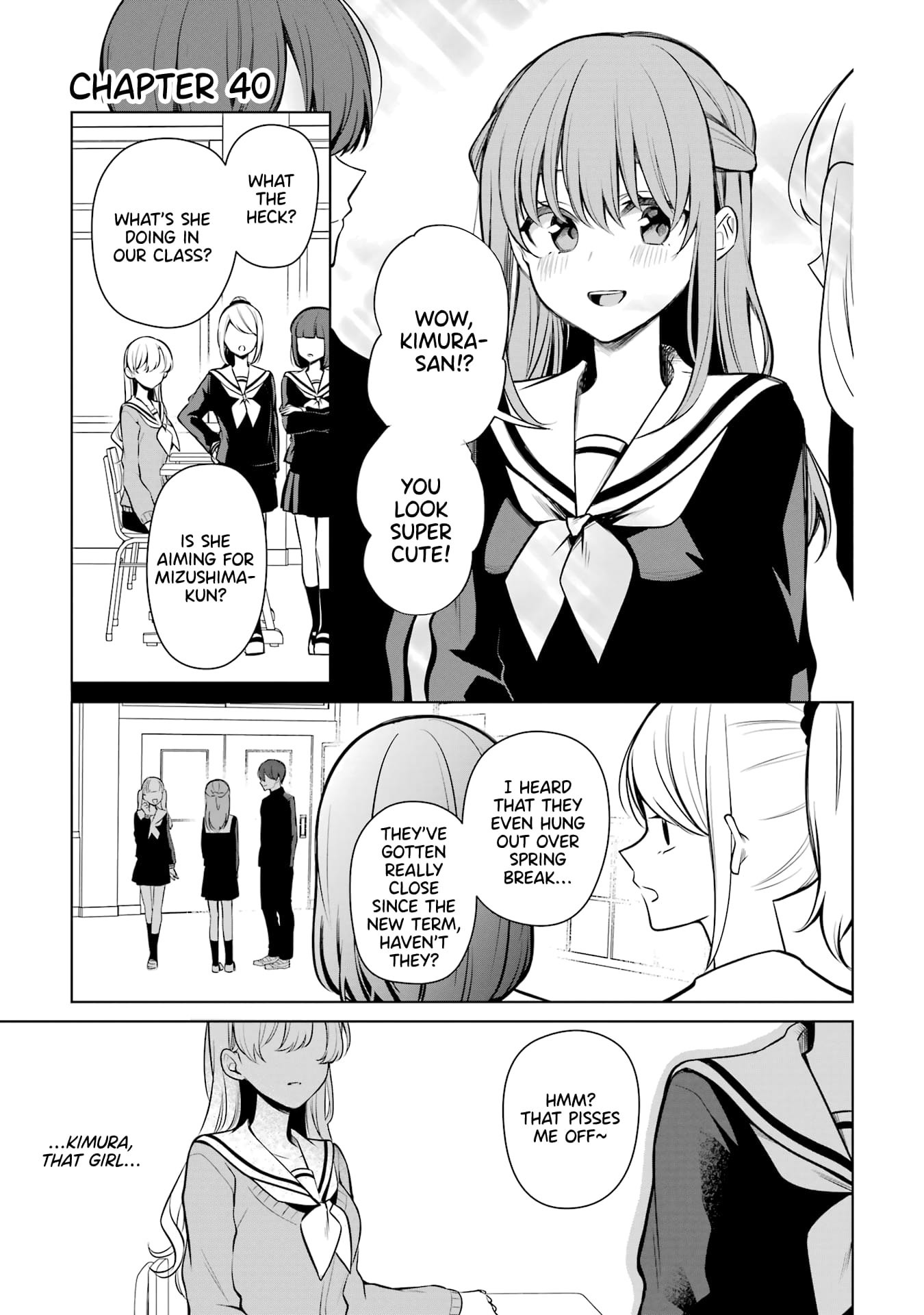 Shoujo Manga Protagonist x Rival-San (Serialization) - Chapter 40 ...