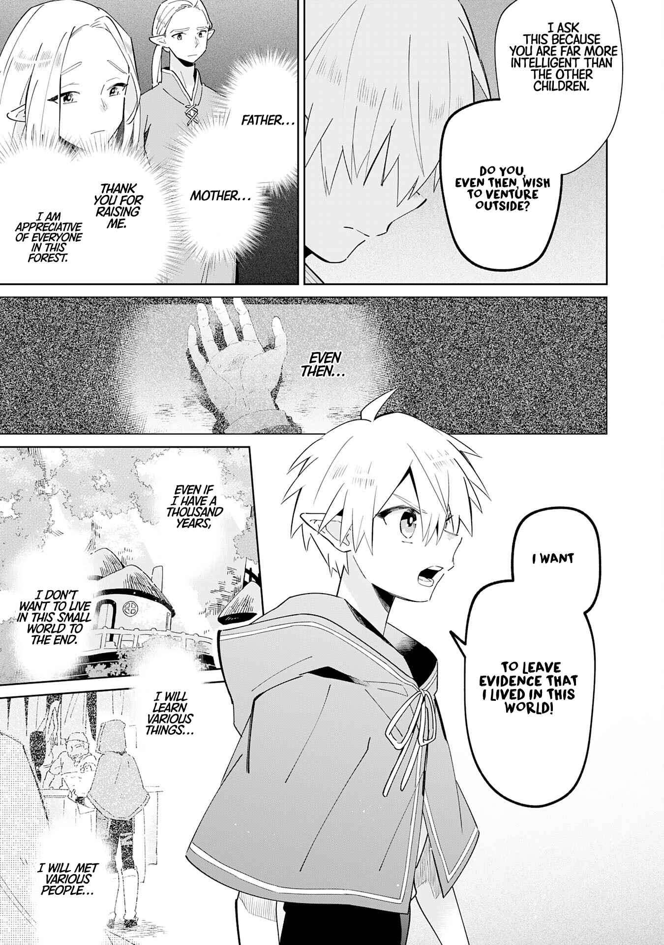 The Reincarnated Elf Left on a Journey to Master His Magic and With His ...