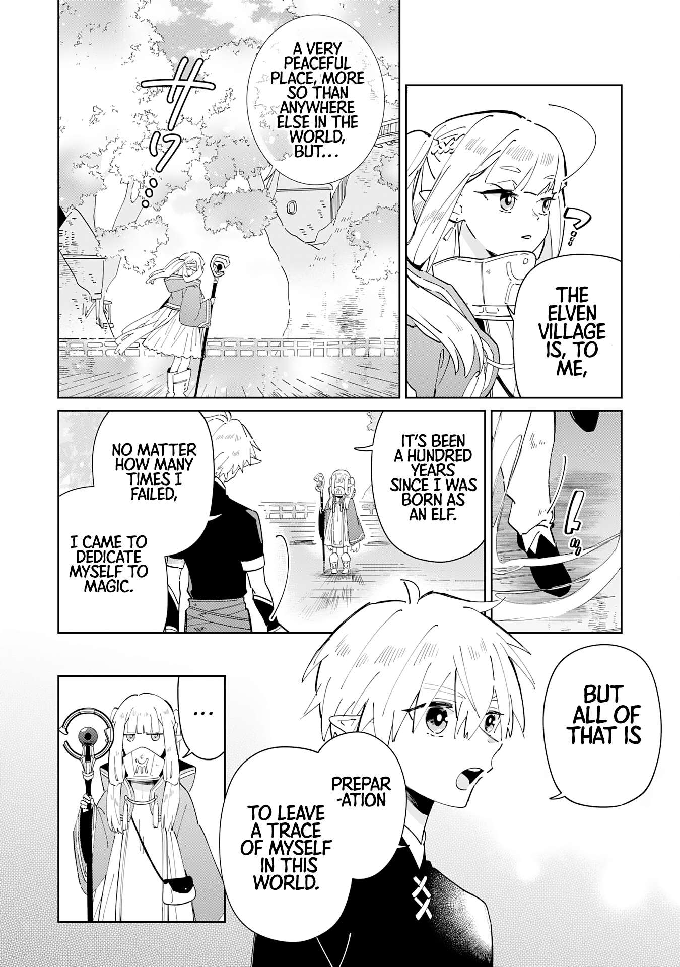 The Reincarnated Elf Left on a Journey to Master His Magic and With His ...