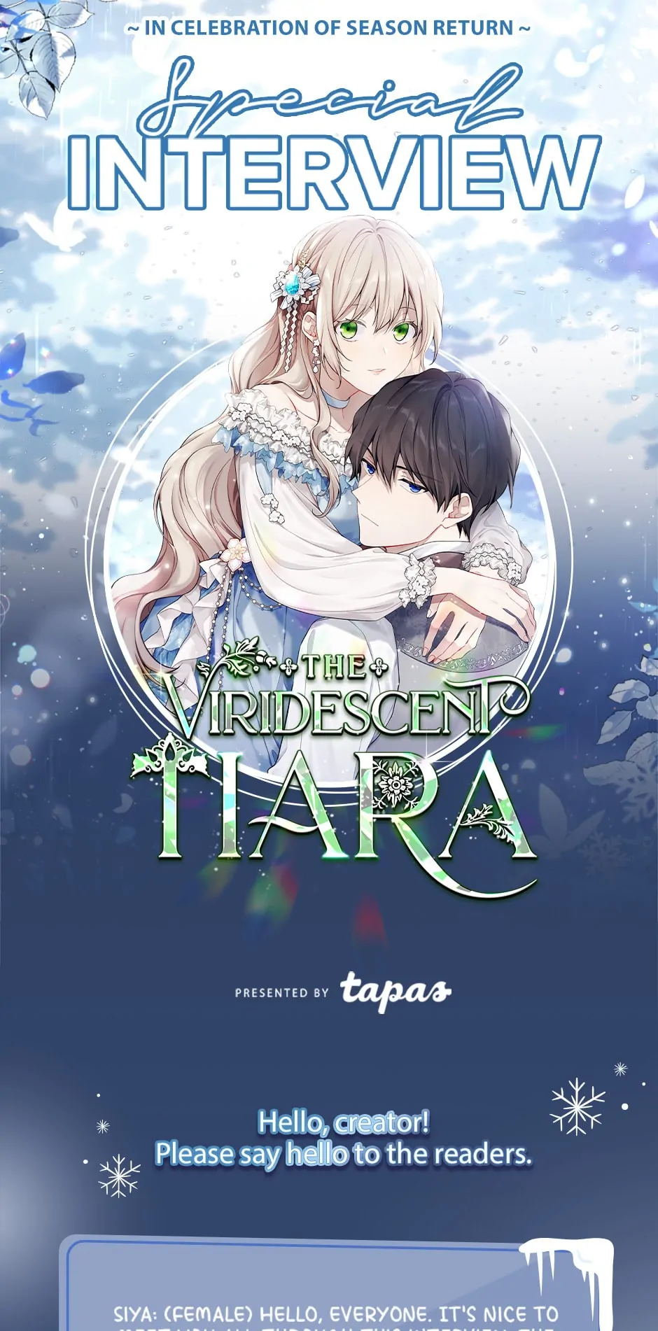 The Viridescent Tiara - Chapter 83.5 - Toonclash